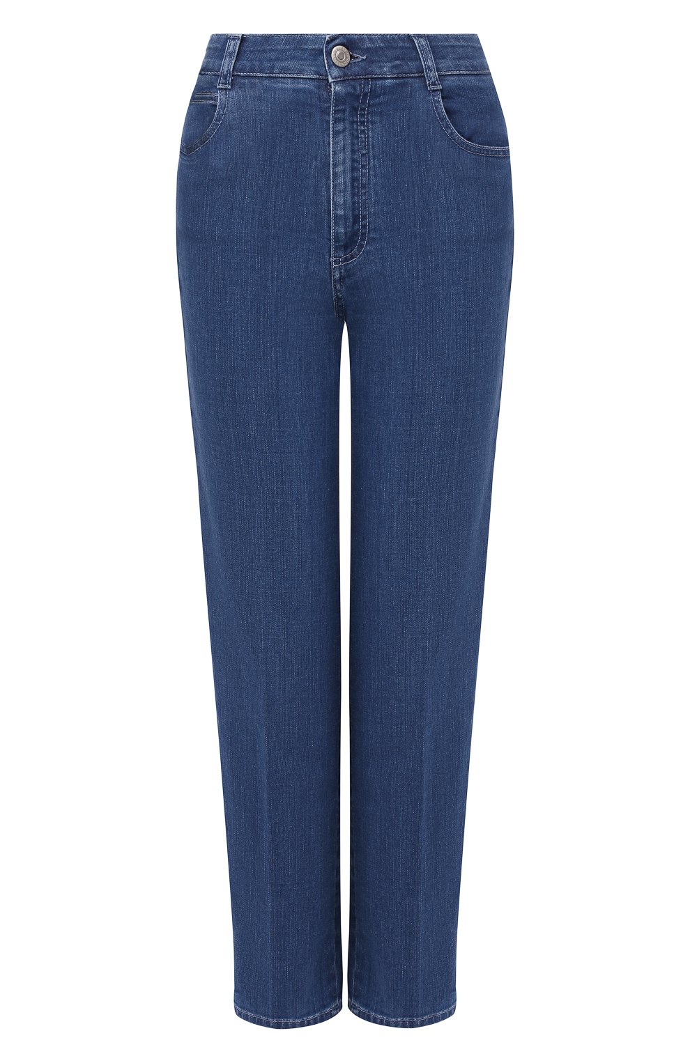 Женские голубые укороченные джинсы STELLA MCCARTNEY купить в интернет ...