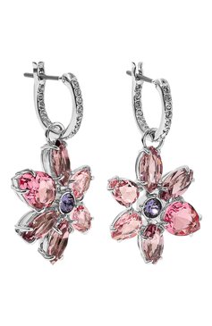 Женские розовые серьги gema SWAROVSKI купить в интернет-магазине ЦУМ ...