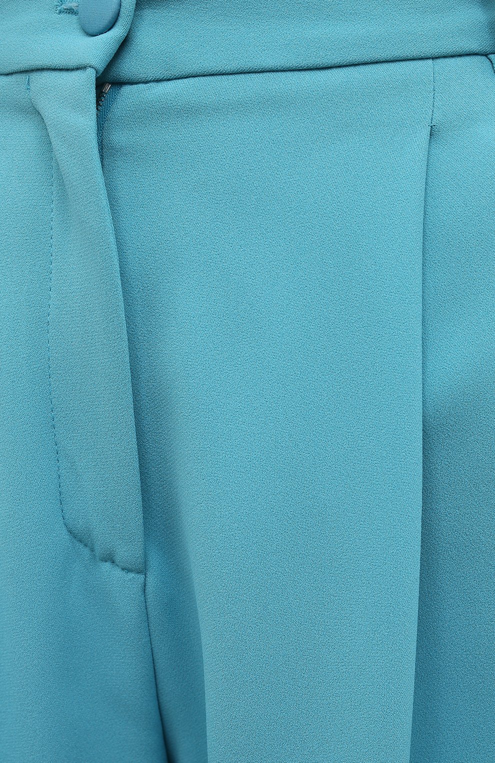 Женские голубые брюки из вискозы DOLCE & GABBANA купить в интернет ...