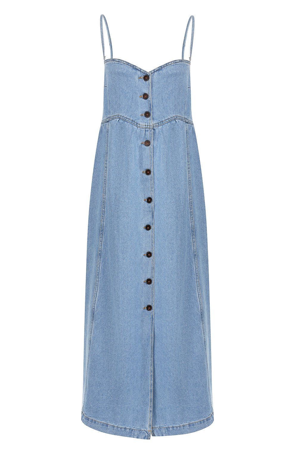 Женское голубое джинсовое платье NANUSHKA купить в интернет-магазине ...