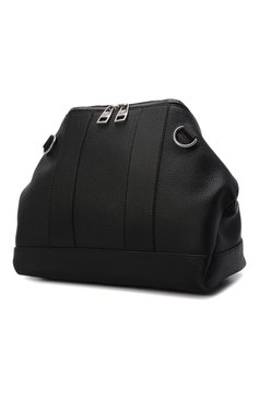 Мужская черная кожаная сумка de manta ALEXANDER MCQUEEN купить в ...