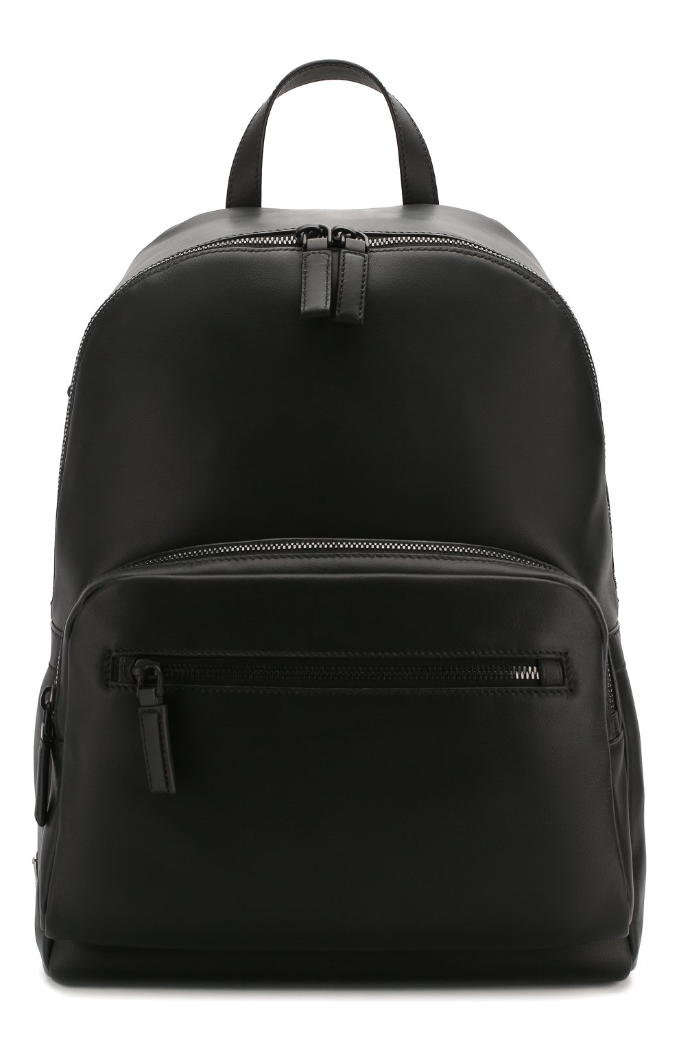 Мужской черный кожаный рюкзак PRADA купить в интернет-магазине ЦУМ, арт ...