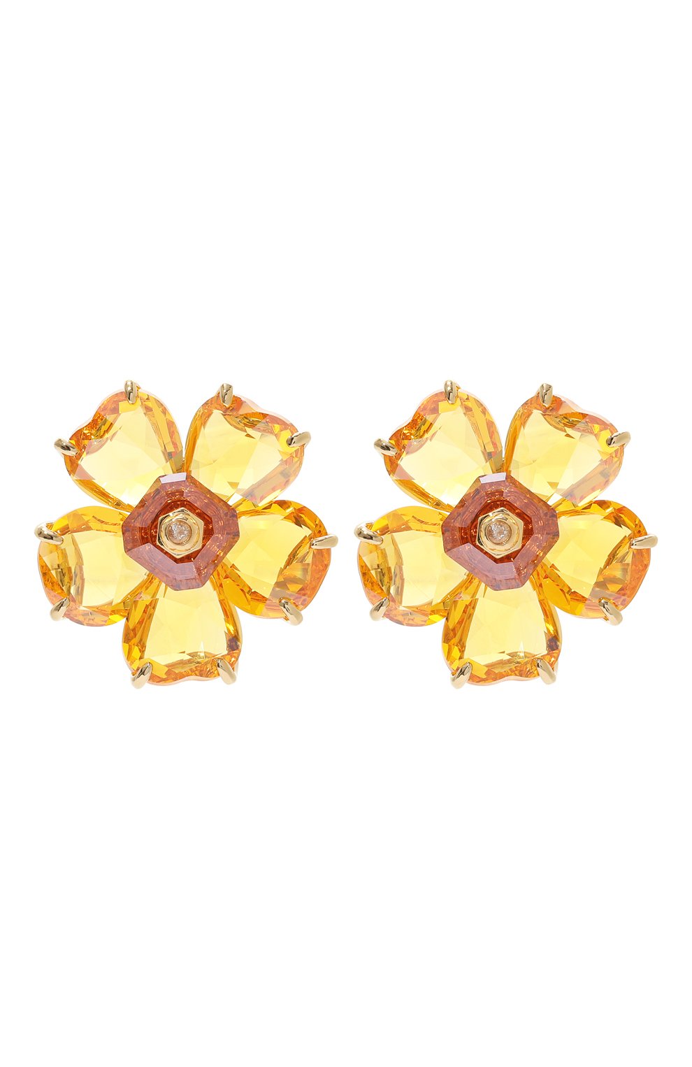 Женские желтые серьги florere SWAROVSKI купить в интернет-магазине ЦУМ ...