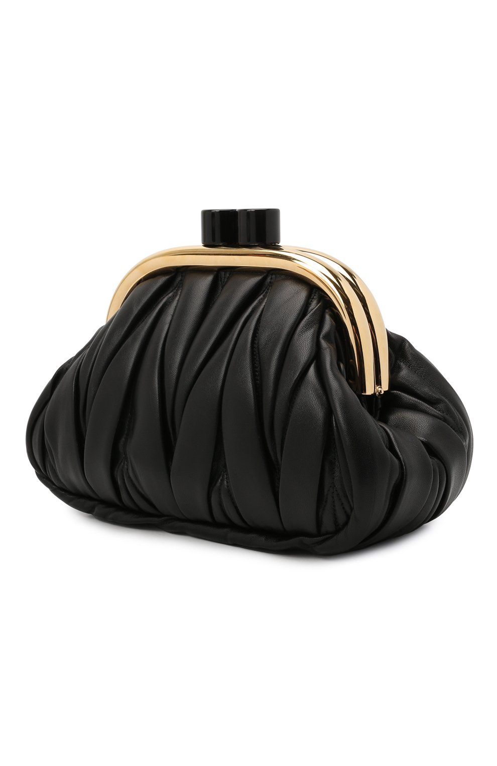 Женский черный клатч Miu Miu купить в интернет магазине ЦУМ арт 5bk018 N88 F0002 Ooo