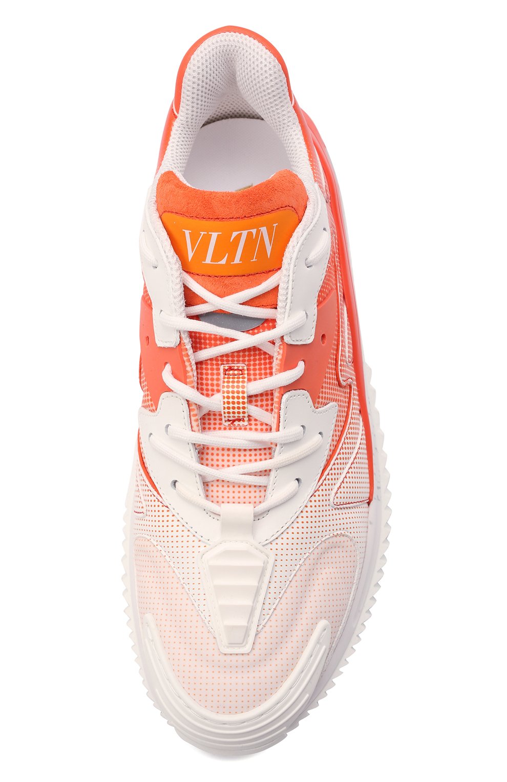 Женские оранжевые текстильные кроссовки wade runner VALENTINO купить в ...