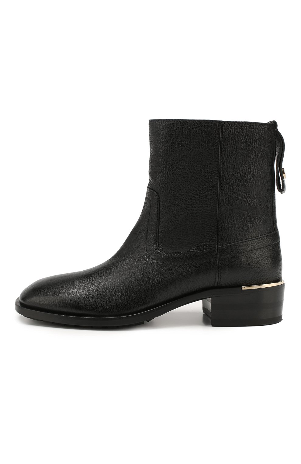 Женские черные кожаные ботинки halbert JIMMY CHOO купить в интернет ...