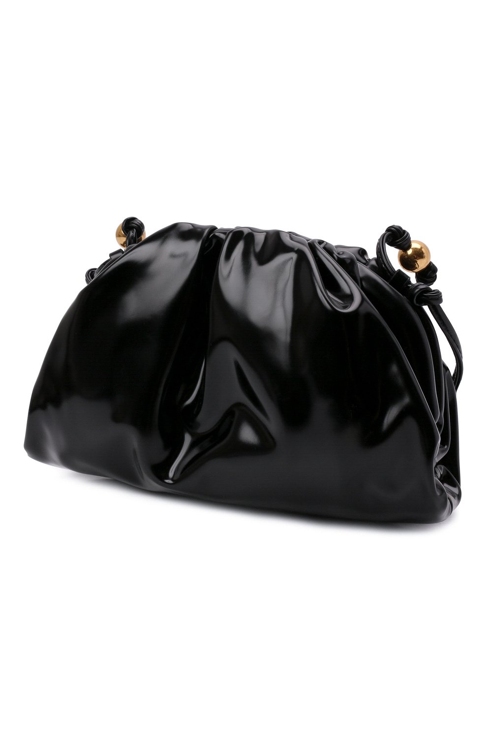 Женский черный клатч pouch mini BOTTEGA VENETA купить в интернет ...