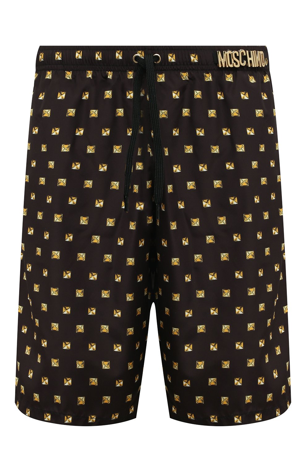 Мужские черные плавки-шорты MOSCHINO купить в интернет-магазине ЦУМ ...