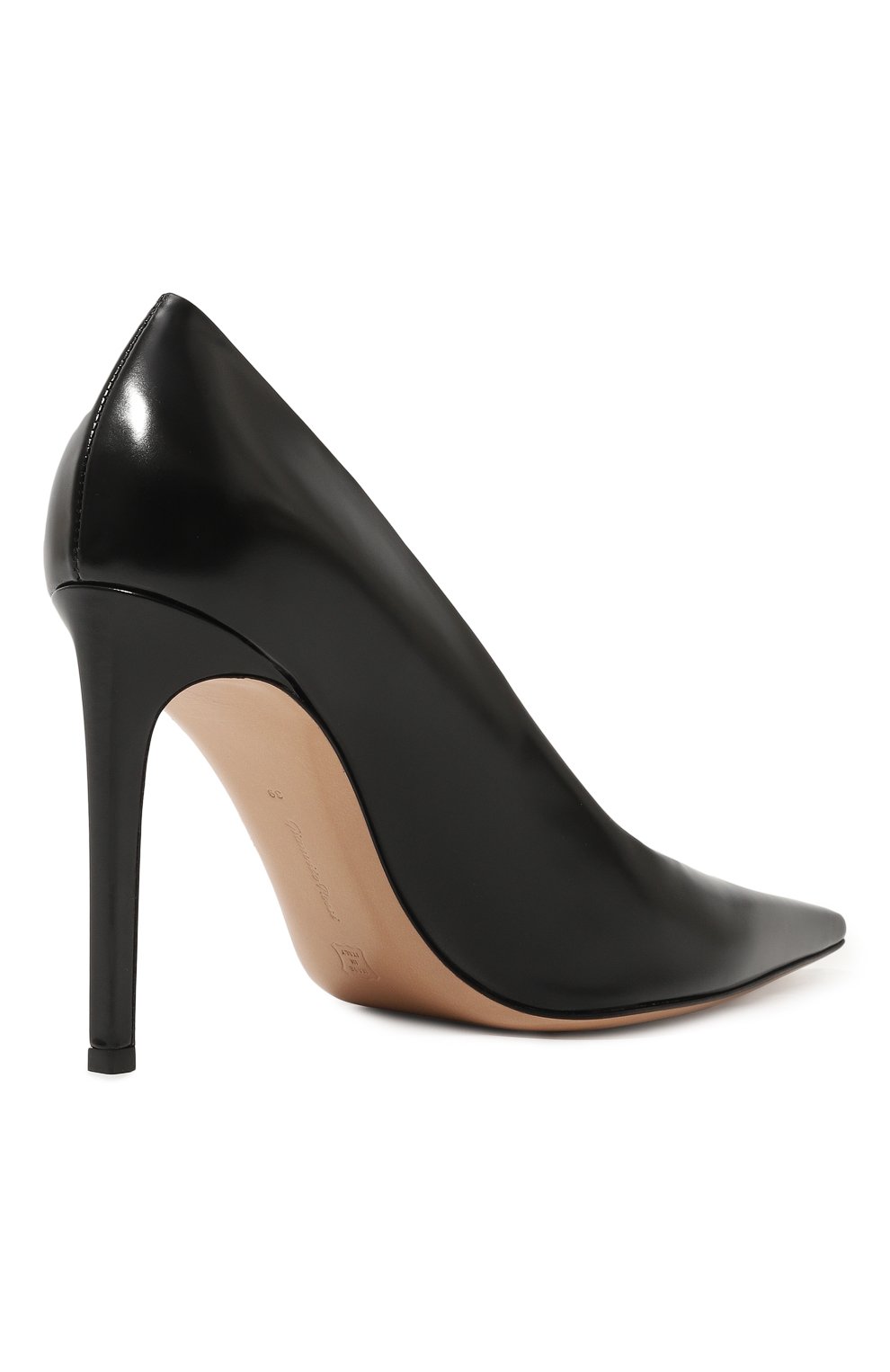 Женские черные кожаные туфли tokio GIANVITO ROSSI купить в интернет ...