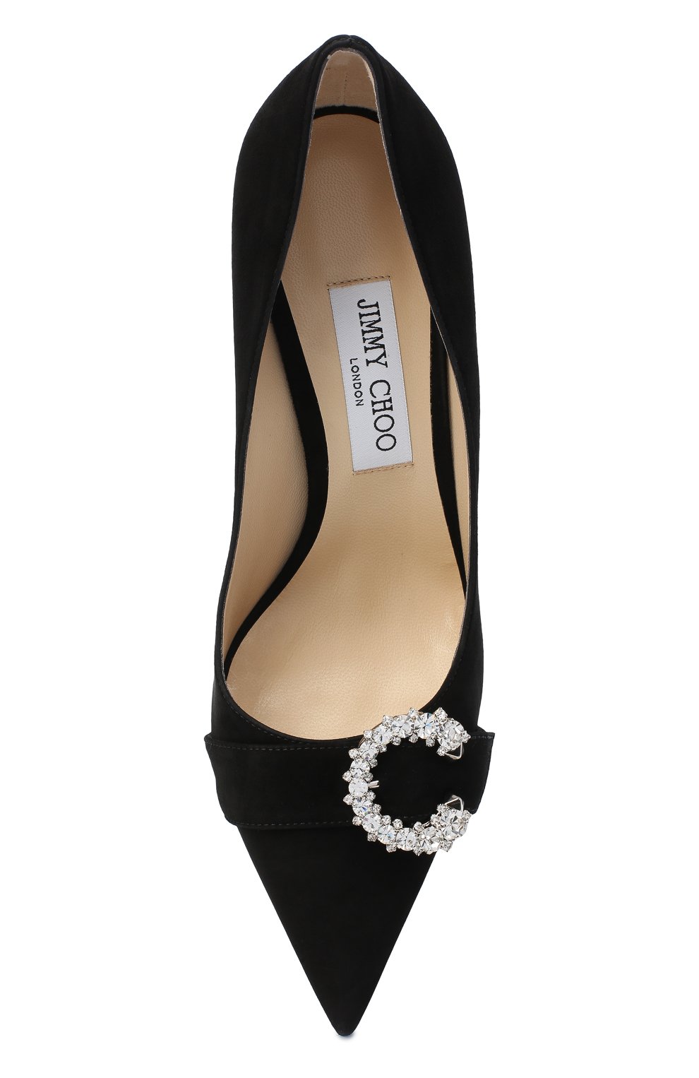 Женские черные замшевые туфли saresa 85 JIMMY CHOO купить в интернет ...