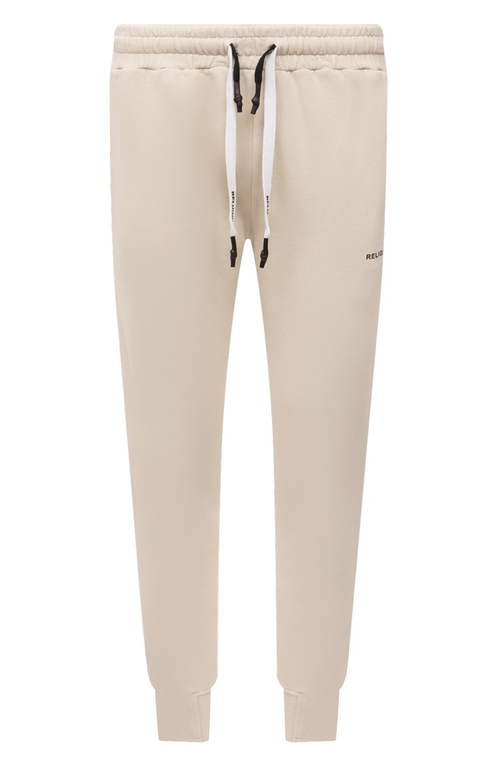 Мужские бежевые хлопковые джоггеры RELIGION купить в интернет-магазине ...