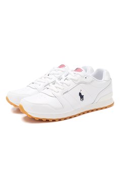 Женские белые кожаные кроссовки POLO RALPH LAUREN купить в интернет ...