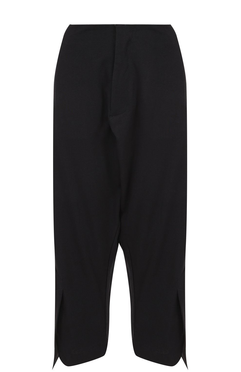 Женские черные укороченные расклешенные брюки Y-3 купить в интернет ...