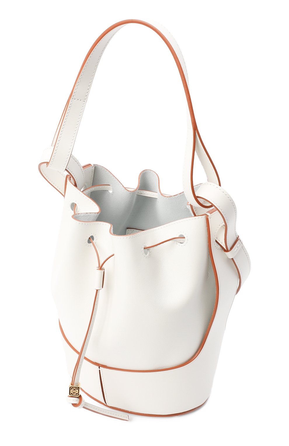 Женская белая сумка balloon LOEWE купить в интернет-магазине ЦУМ, арт ...