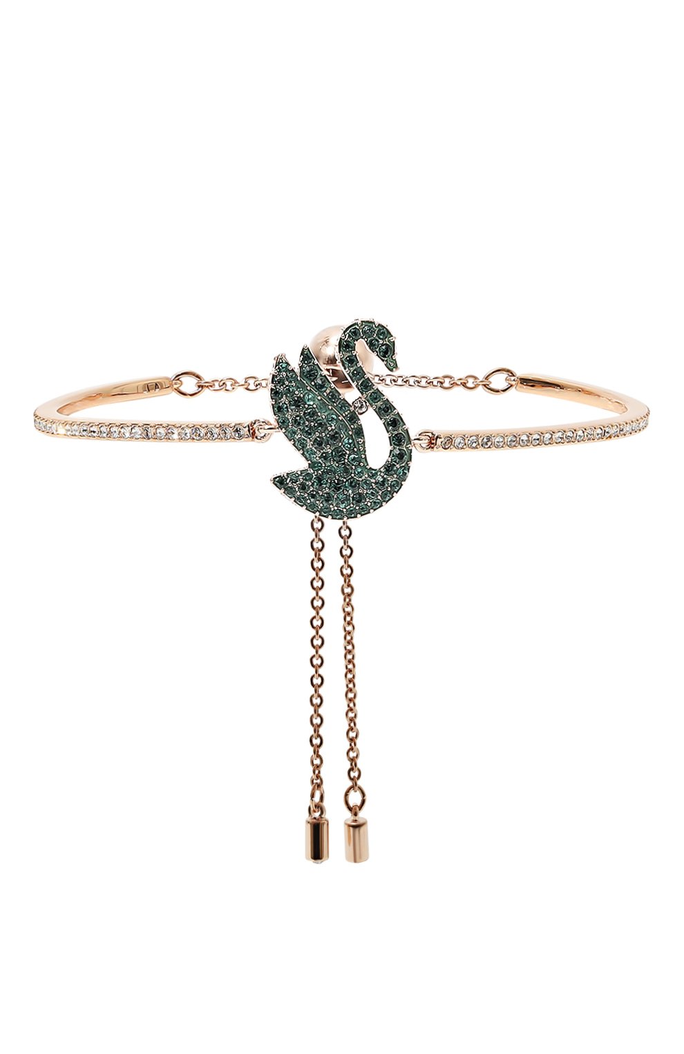 Женский зеленый браслет swan SWAROVSKI купить в интернет-магазине ЦУМ ...