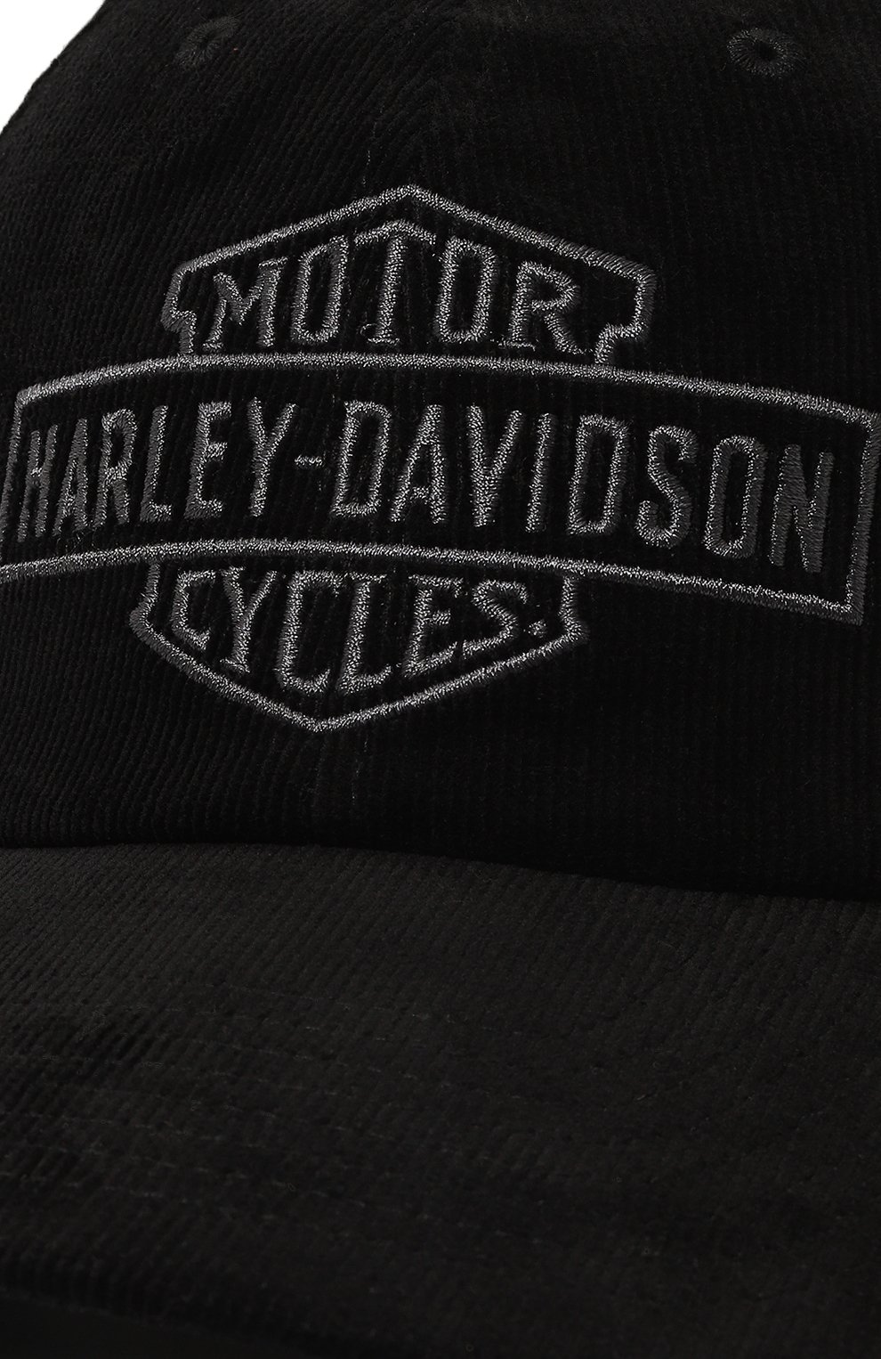 Мужской черный хлопковая бейсболка HARLEY-DAVIDSON купить в интернет ...