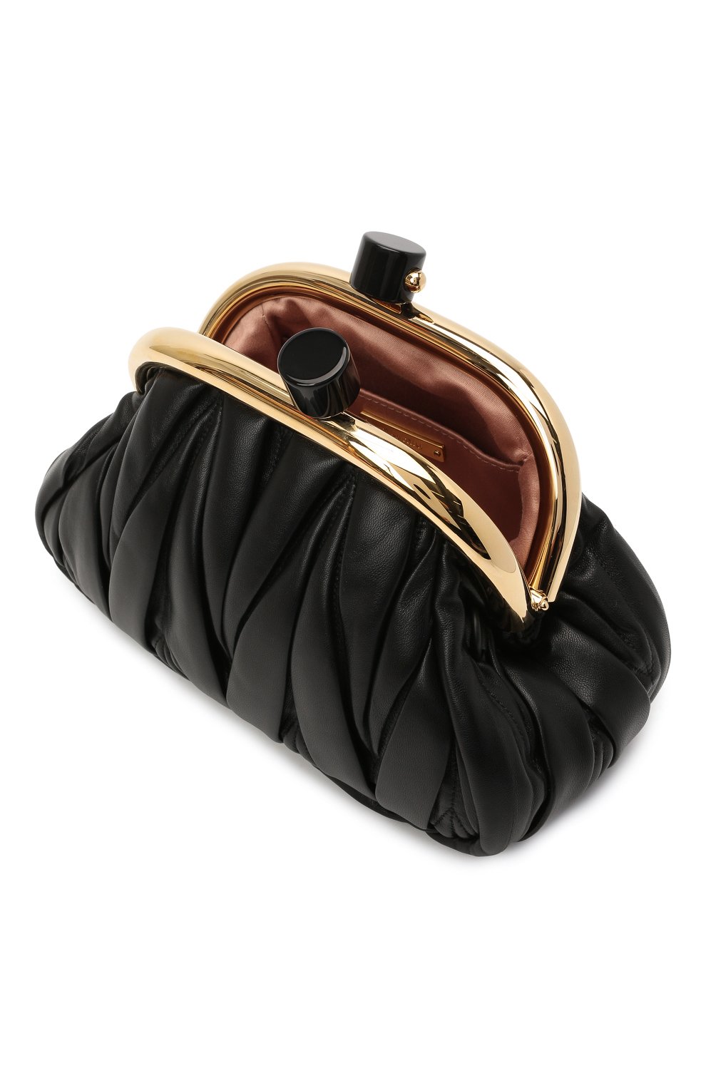 Женский черный клатч Miu Miu купить в интернет магазине ЦУМ арт 5bk018 N88 F0002 Ooo