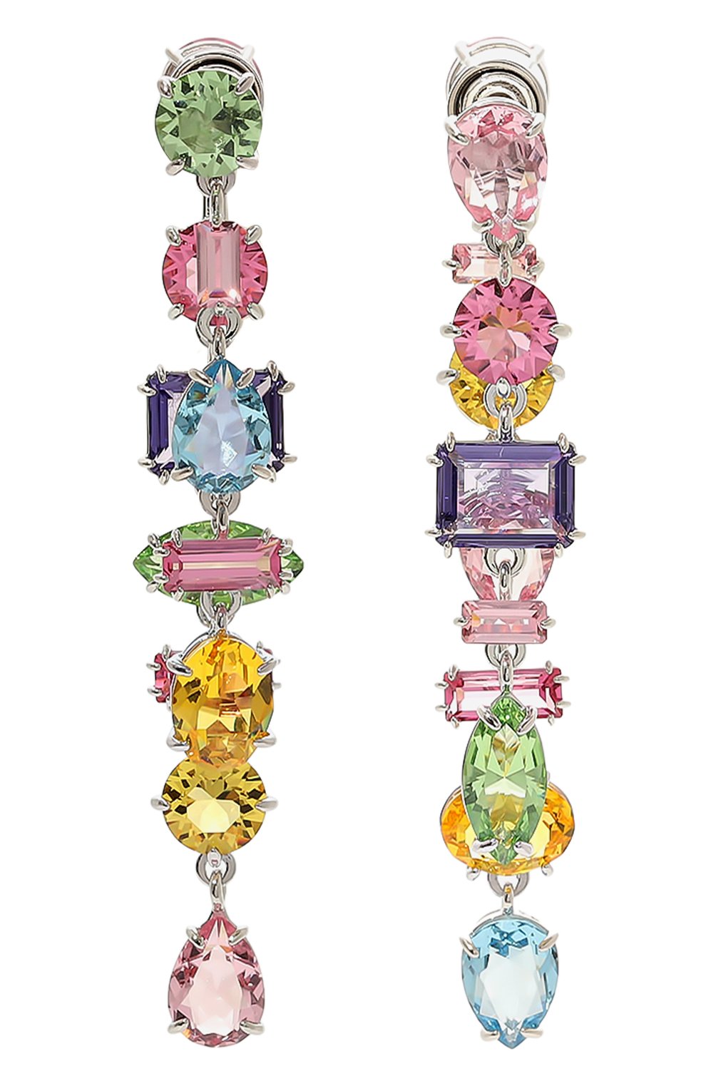 Женские разноцветные серьги gema SWAROVSKI купить в интернет-магазине ...