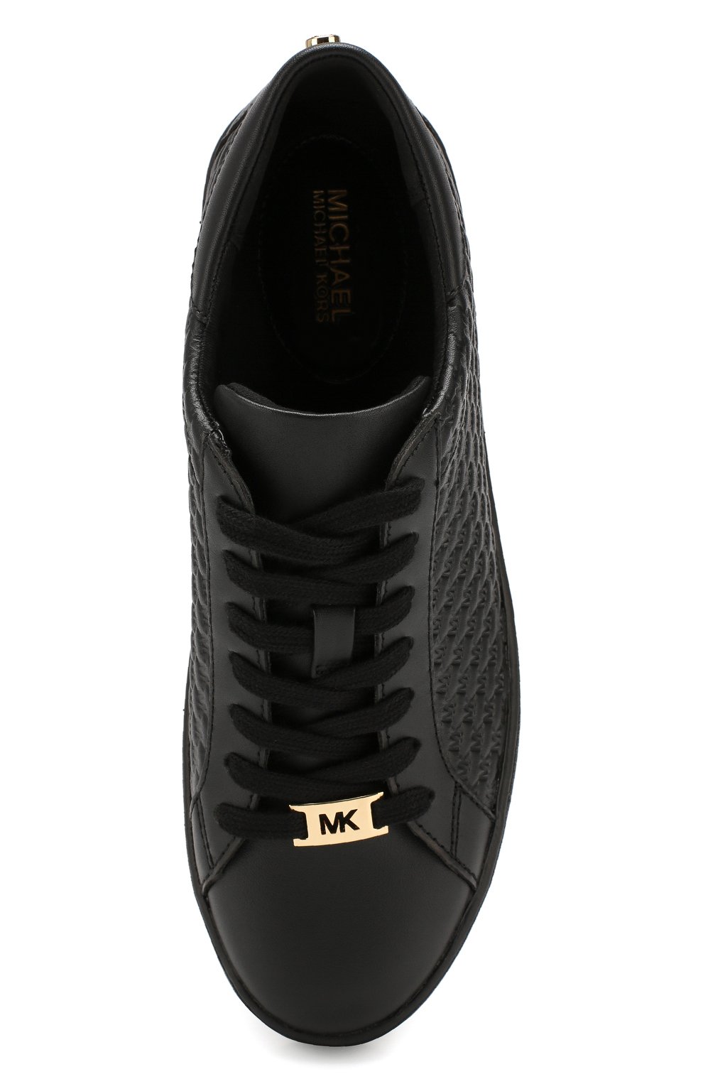 Женские черные кожаные кеды colby MICHAEL MICHAEL KORS купить в ...