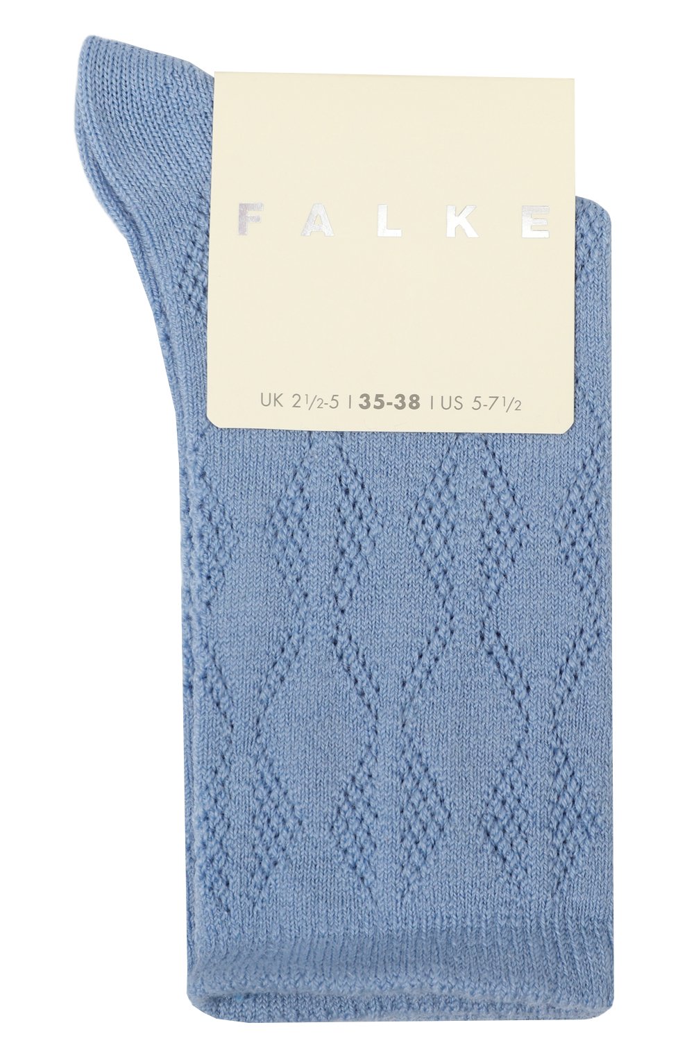 Женские голубые носки FALKE купить в интернет-магазине ЦУМ, арт. 46133