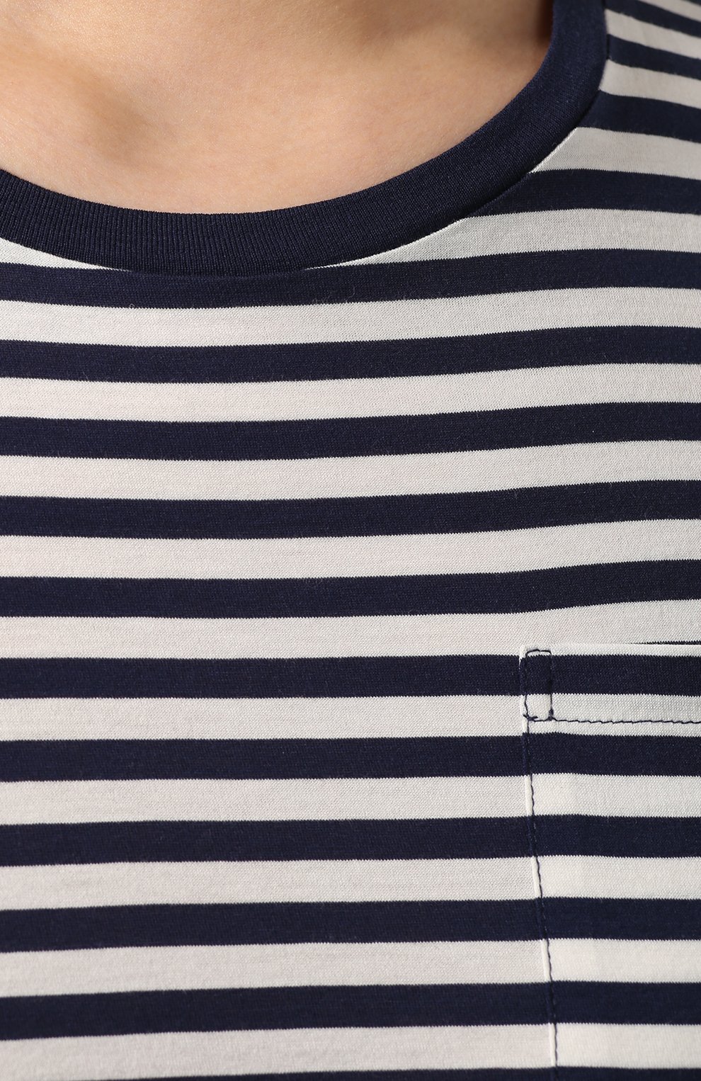 Женская синяя хлопковая футболка RALPH LAUREN купить в интернет ...