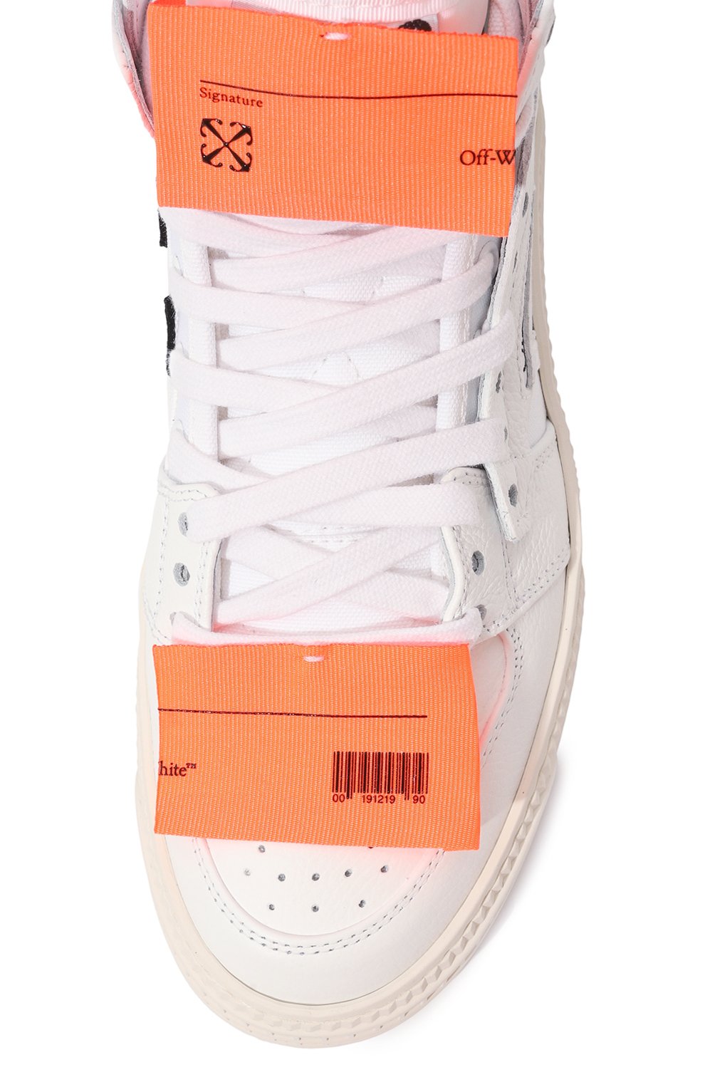 Женские белые кеды off court OFF-WHITE купить в интернет-магазине ЦУМ ...