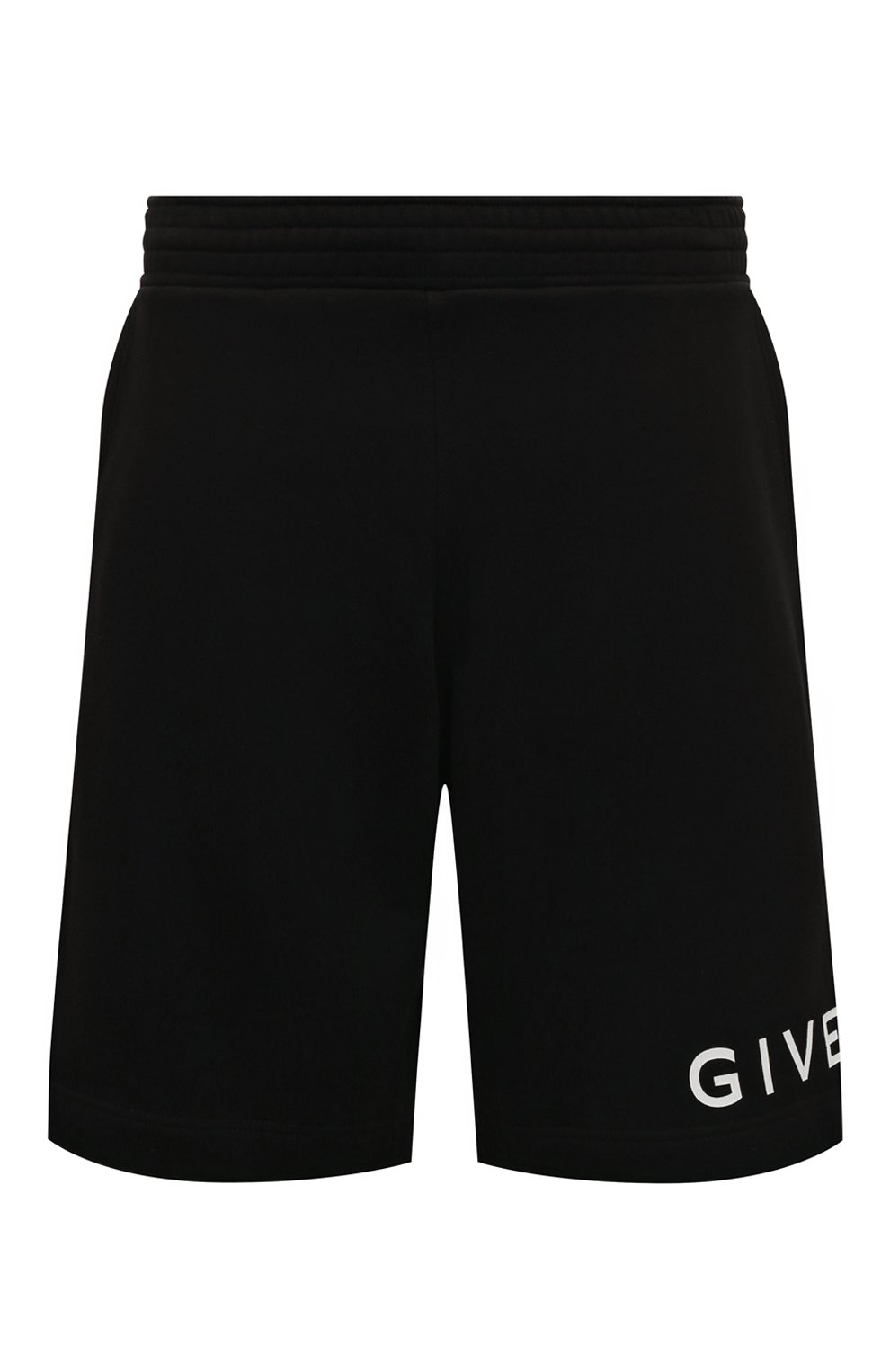 Мужские черные хлопковые шорты GIVENCHY купить в интернет-магазине ЦУМ ...